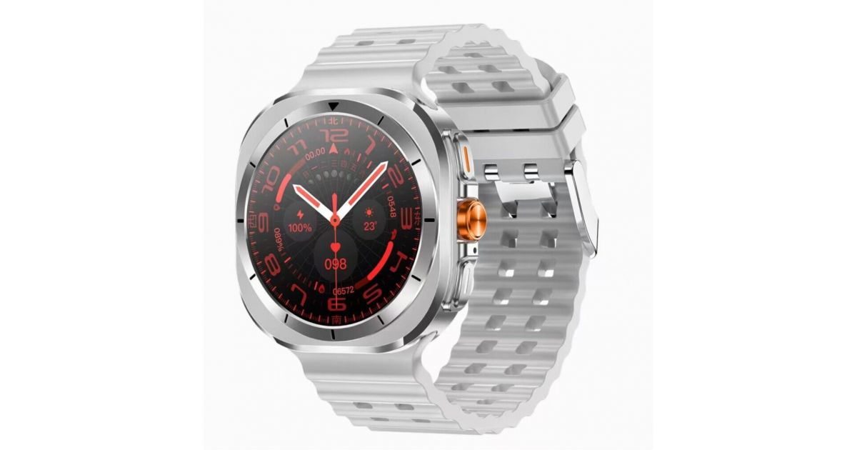 Z7 Ultra Smartwatch 47mm with 2 Strap - Grey | DotDune